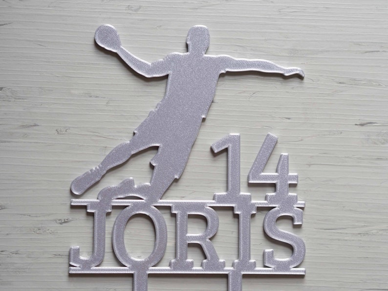 Handball Cake Topper Handball Kuchendeko Handball - Etsy.de