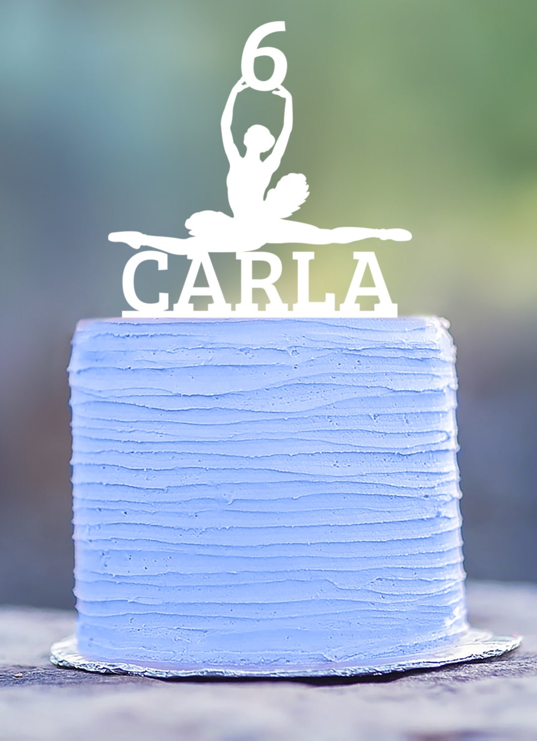 Personalised Topper, Ballerina Cake Topper, Ballet Dancer Cake Topper ...