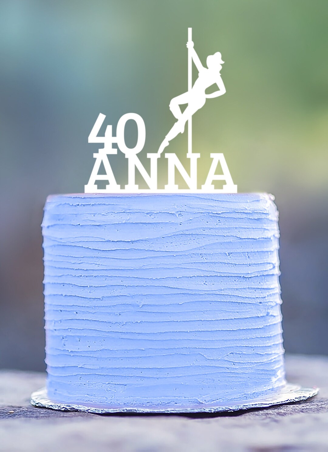 Pole Dancing Cake Topper Sexy Sport Cake Decorations for Birthday ...