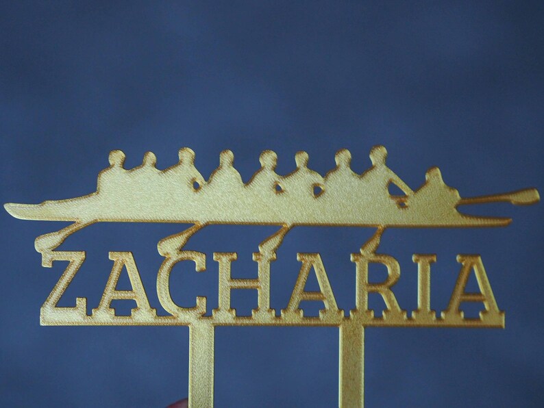 8 Rowing Boat Topper Rowing Topper Octuple Scull Topper - Etsy