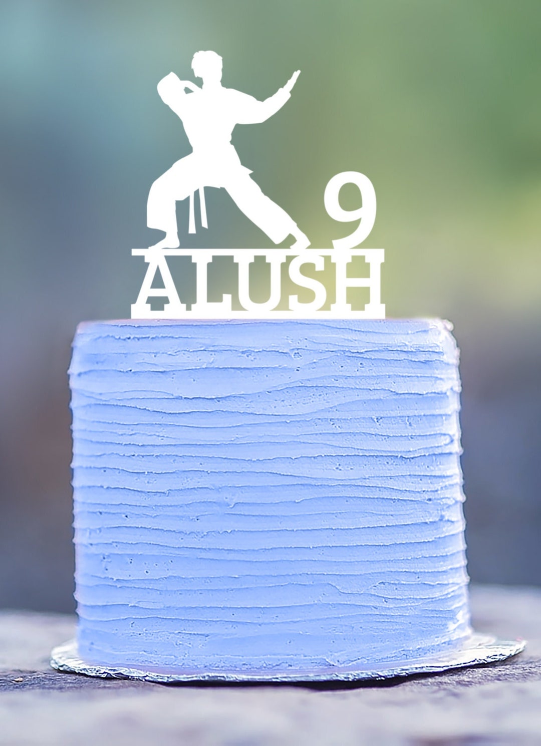 Karate Cake Topper, Martial Arts Cake Topper, Karate Cake Decorations, Taekwondo Cake Topper ...