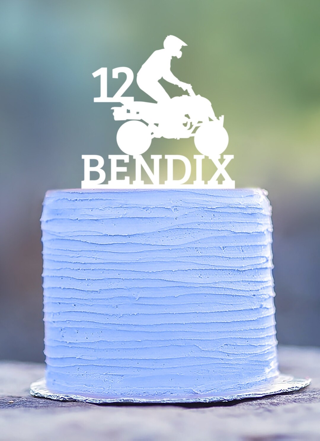 Quad Bike Topper, Quad ATV Topper, Quad Bike, Quad LUV Cake Topper, All ...