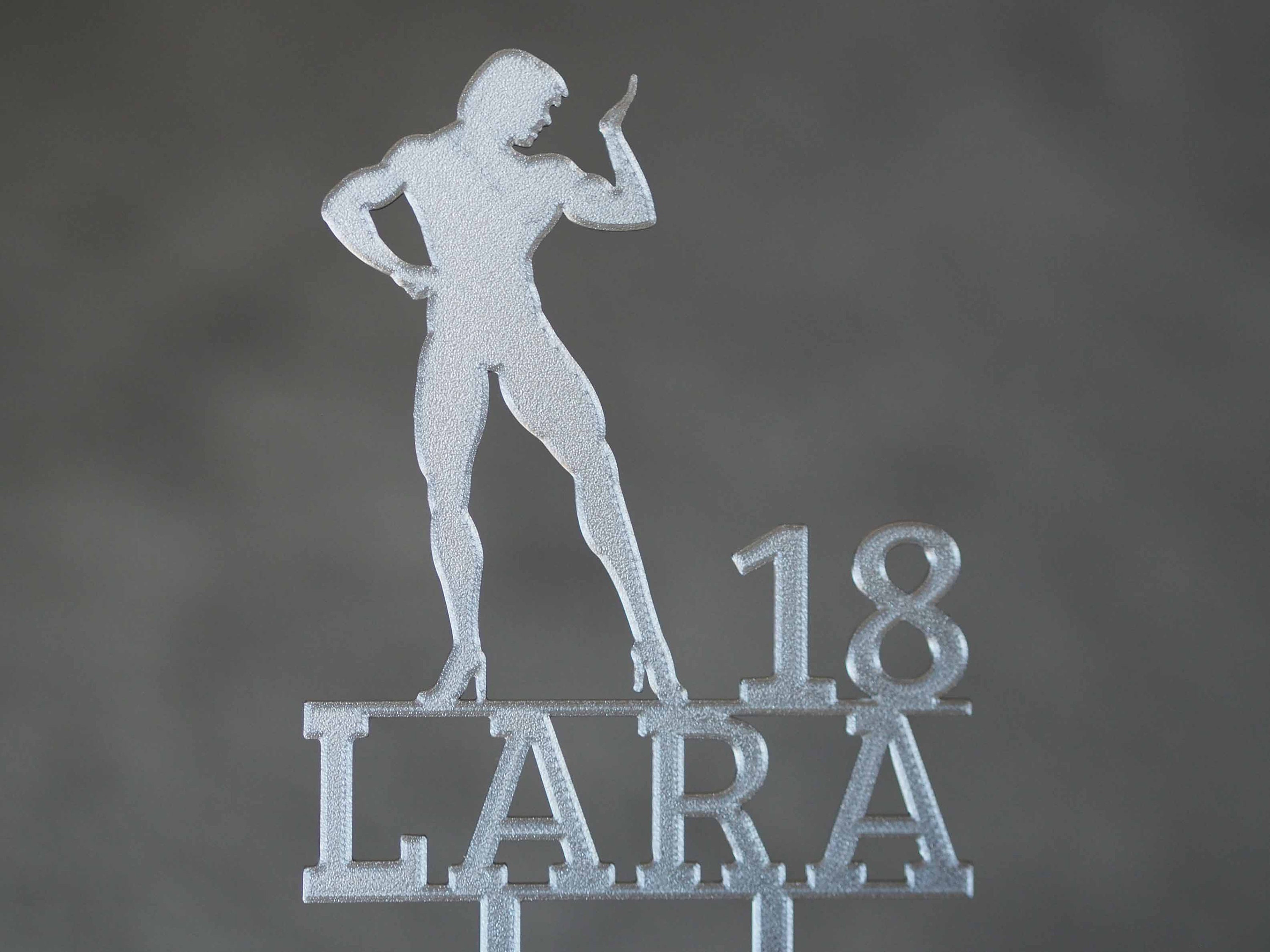 Female Bodybuilder Gym Cake Topper Weight Lifting Cake - Etsy