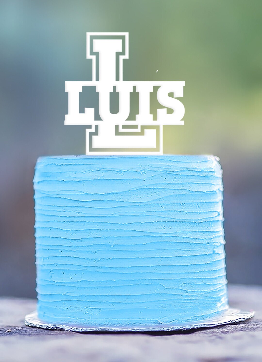 Name Cake Topper, Birthday Cake Topper, Personalized Cake Topper ...