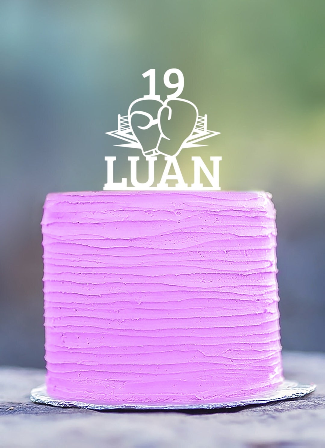 Boxing Cake Topper, Boxing Ring, Boxing Gloves, Sport Decoration ...