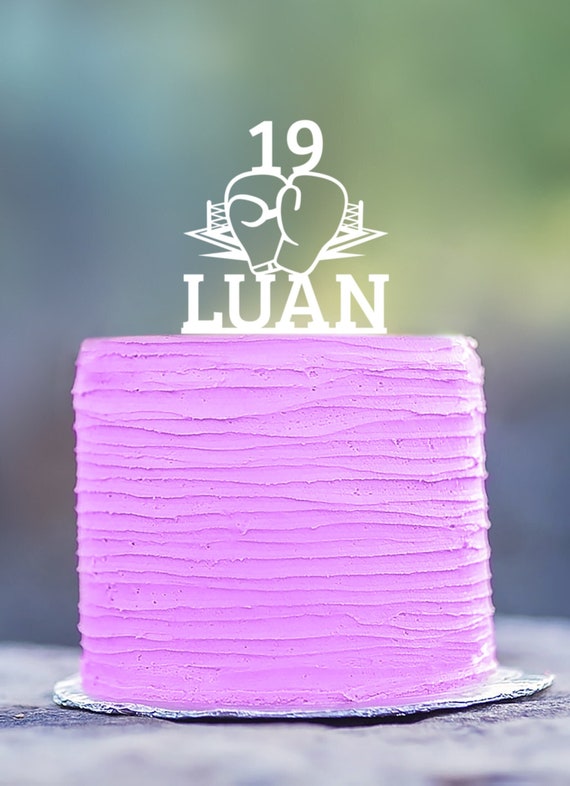 Box Cake Topper Boxing Cake Topper Boxing Ring Cake Topper - Etsy