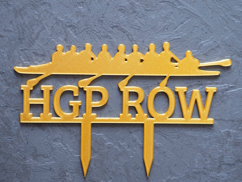 8 Rowing Boat Topper Rowing Topper Octuple Scull Topper - Etsy