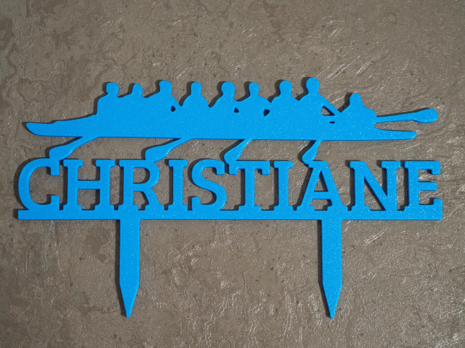 8 Rowing Boat Topper Rowing Topper Octuple Scull Topper - Etsy