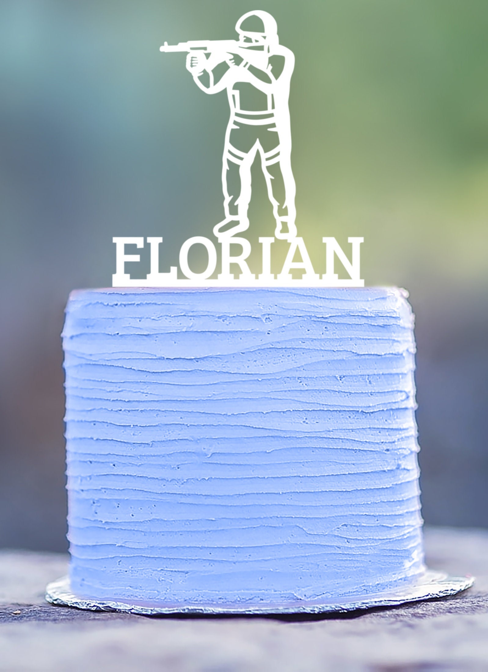 Soldier Cake Topper Army Cake Decorations Army Cake - Etsy