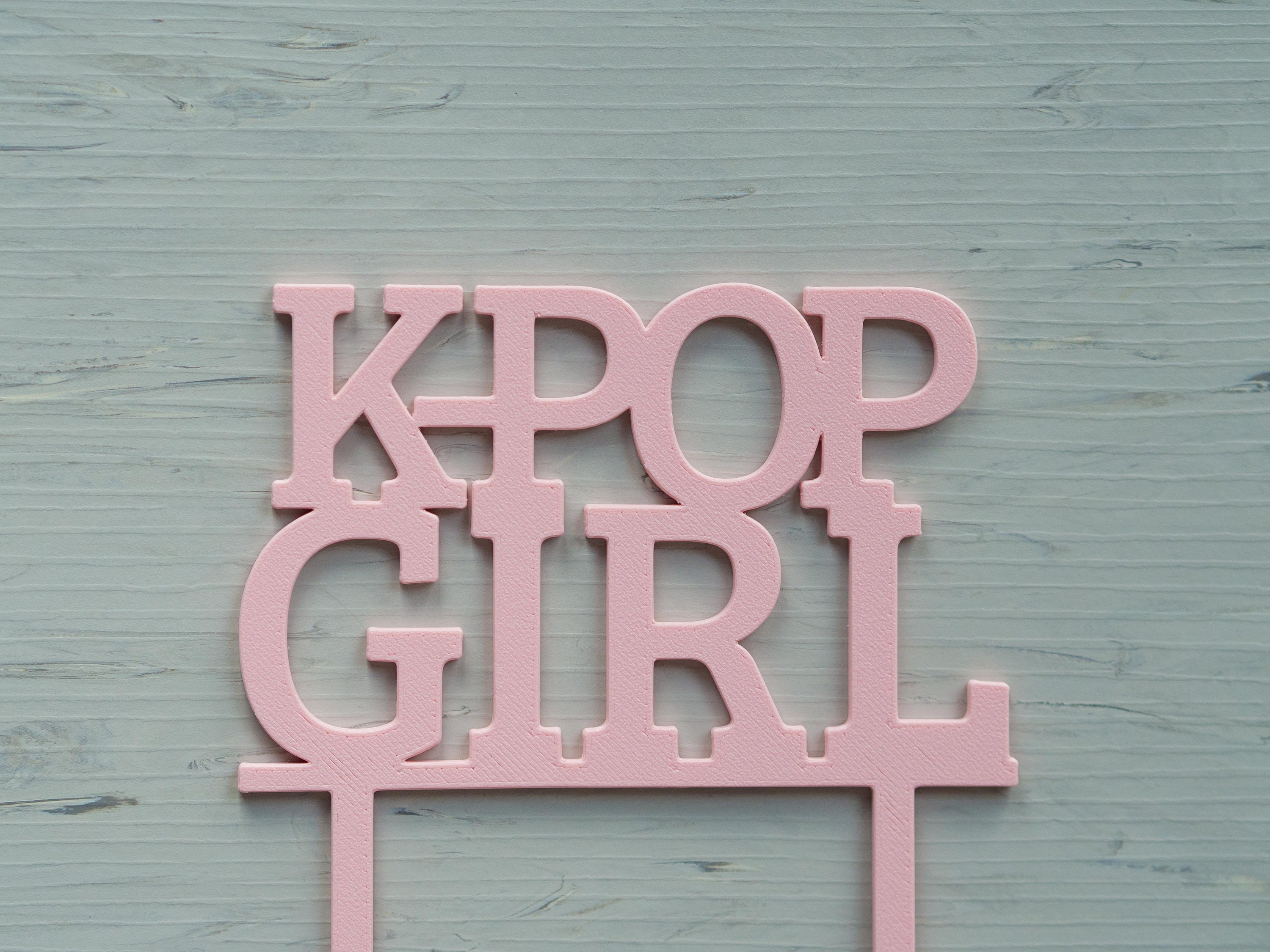K-pop Girl Cake Topper K Pop Cake Topper K Pop Cake - Etsy