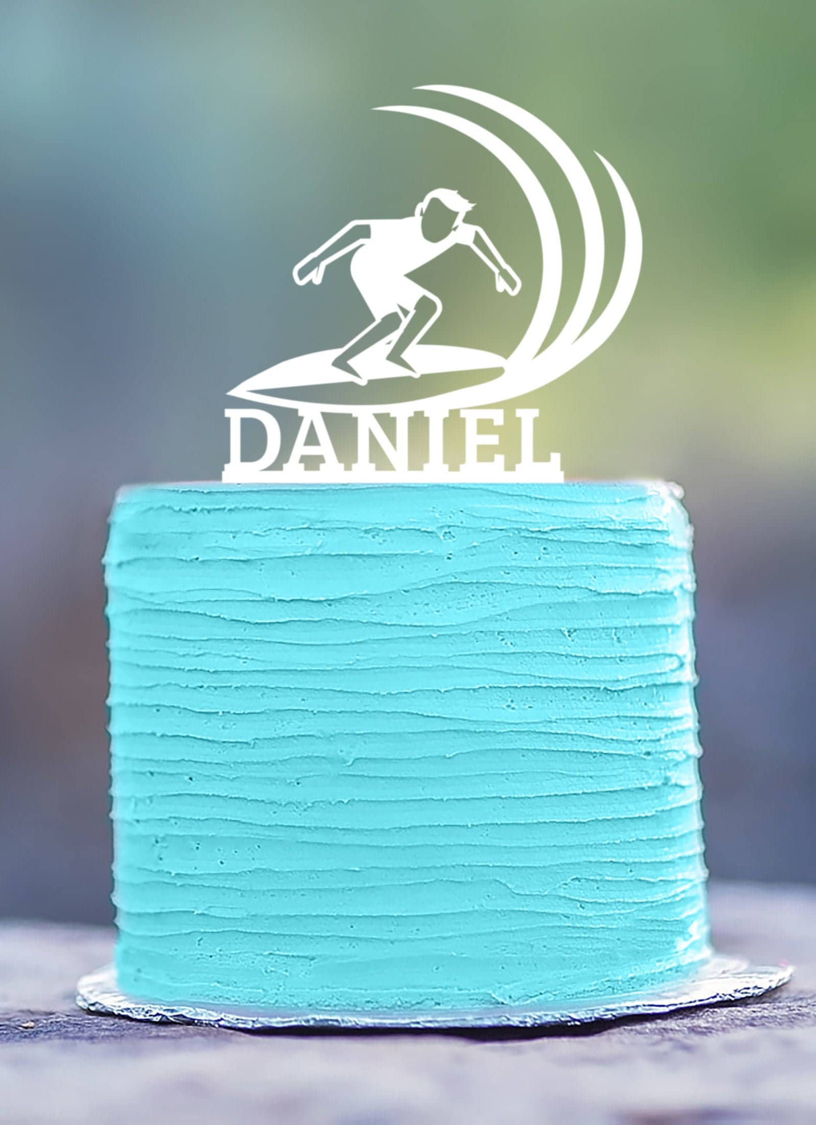 Surfing Cake Topper Surfboard Cake Topper Surfing Cake - Etsy