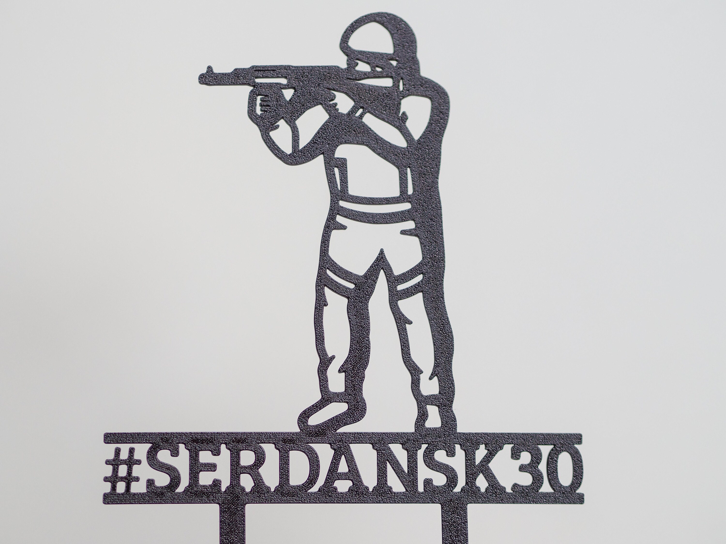 Soldier Cake Topper Army Cake Decorations Army Cake - Etsy