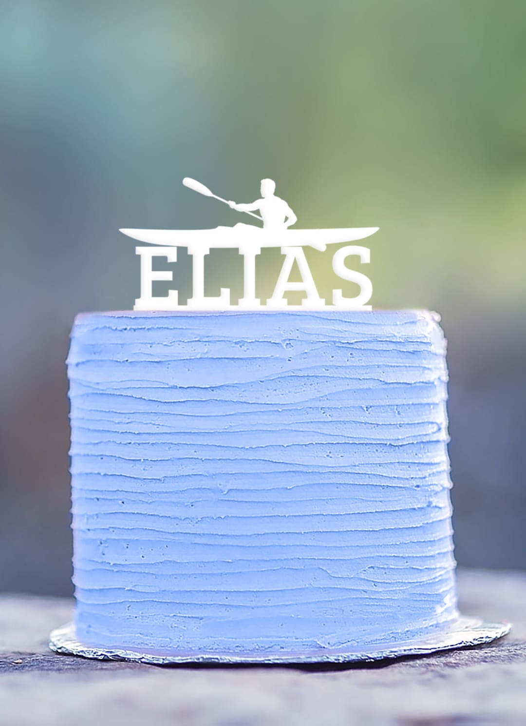 Kayak Cake Topper, Canoe/ Birthday Decoration With Name - Etsy