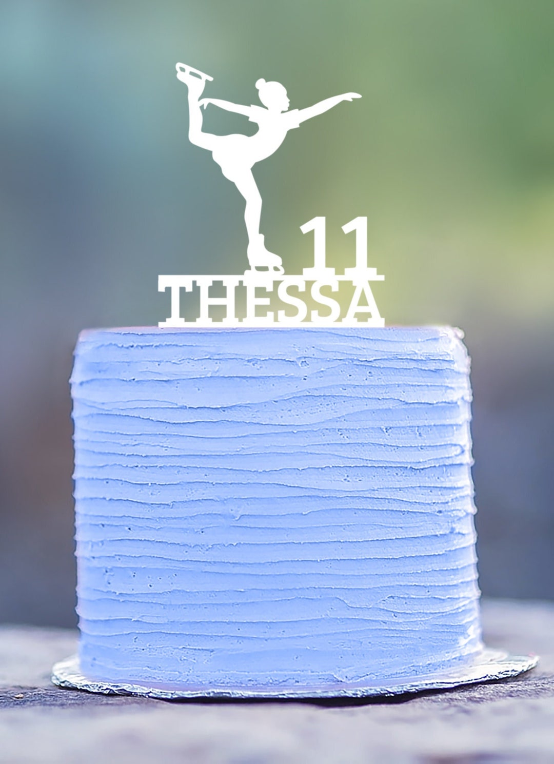 Figure Skating Cake Topper, Ice Skating Cake Topper, Figure Skating ...