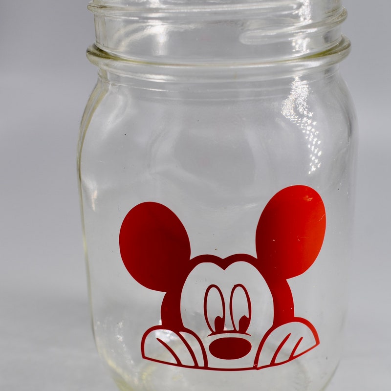 Mickey Mouse Jar - Etsy