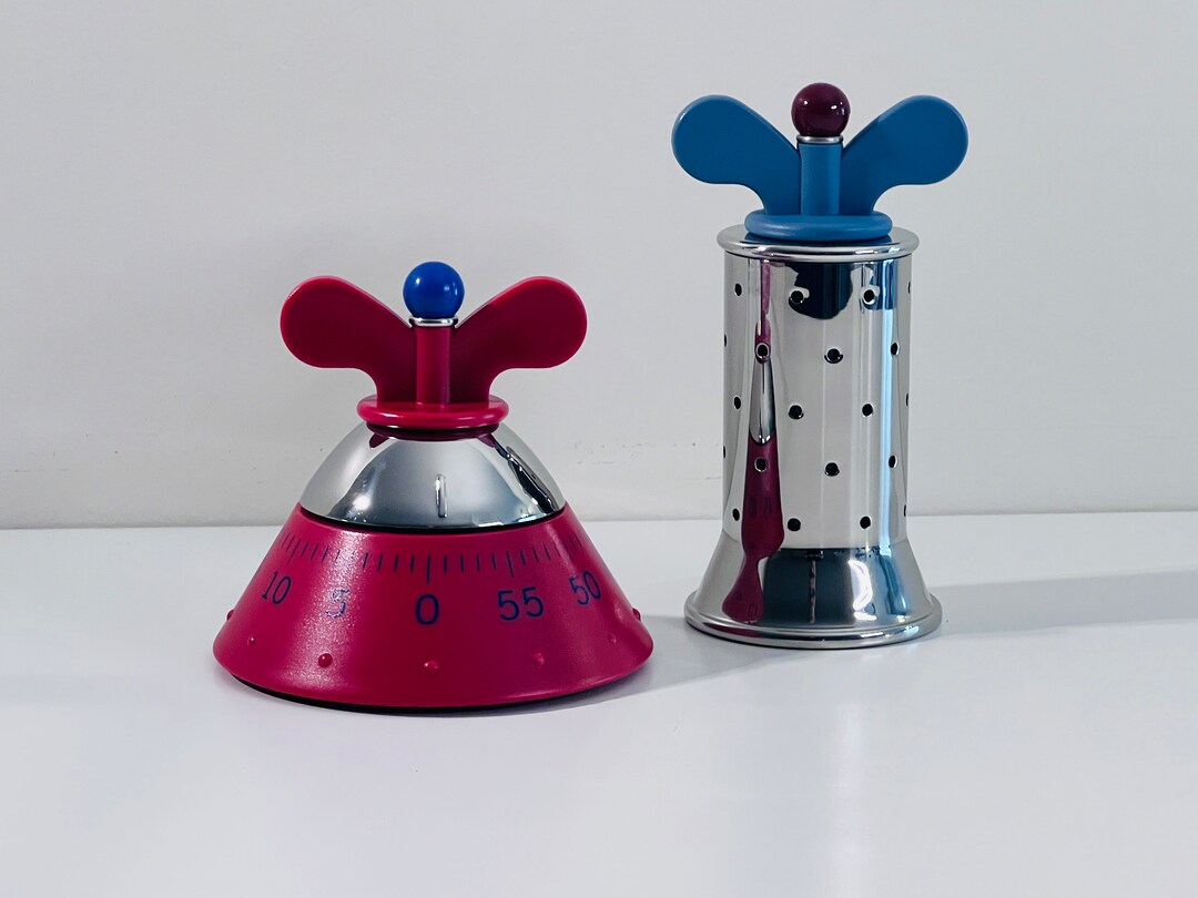 ALESSI | Graves Pepper Grinder + Kitchen Timer - Michael Graves - Etsy
