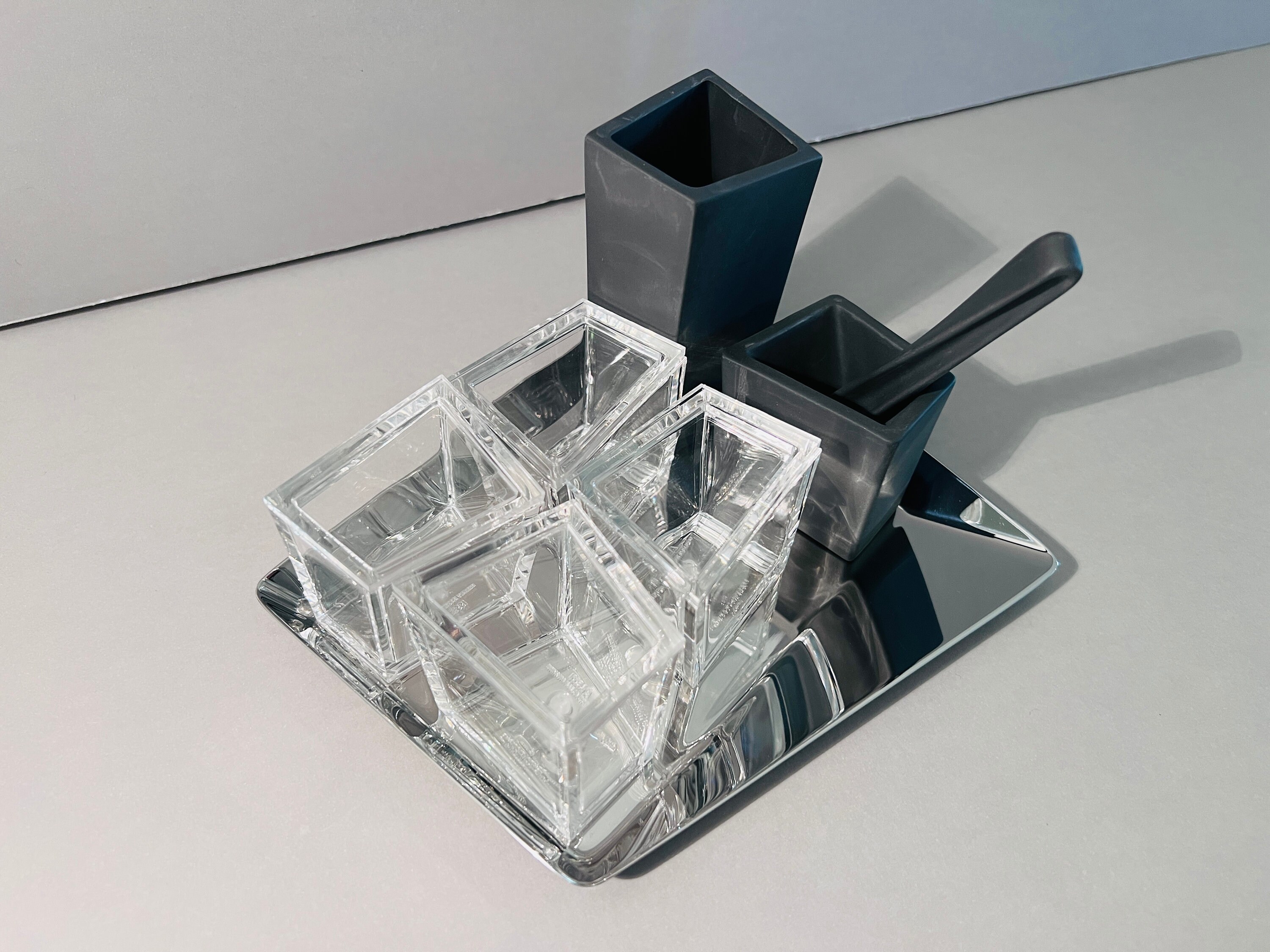 ALESSI Cum Grano Salis Salt Set for Salts Giovanni Alessi Anghini - Etsy