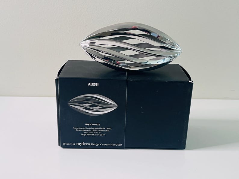 Alessi Mysqueeze Citrus Squeezer Stainless Steel - Roland Kreiter - Etsy