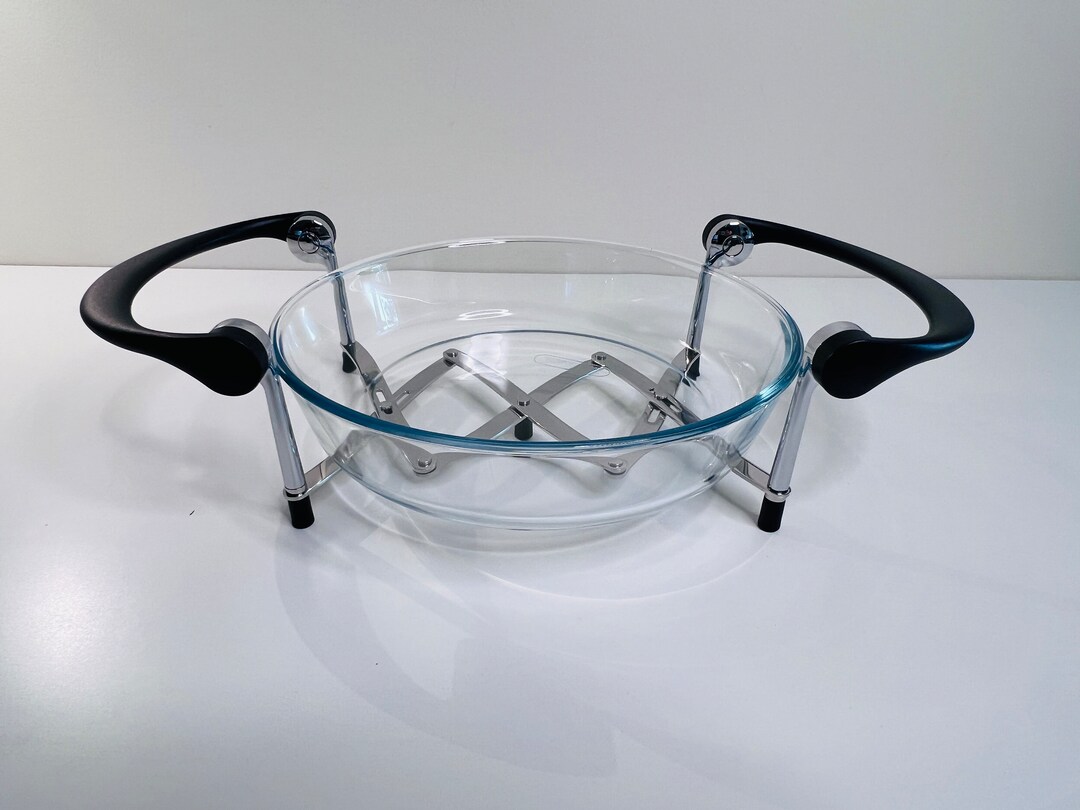 ALESSI Foldable Oven to Table Dish Holder in Stainless Steel DUL05 ...