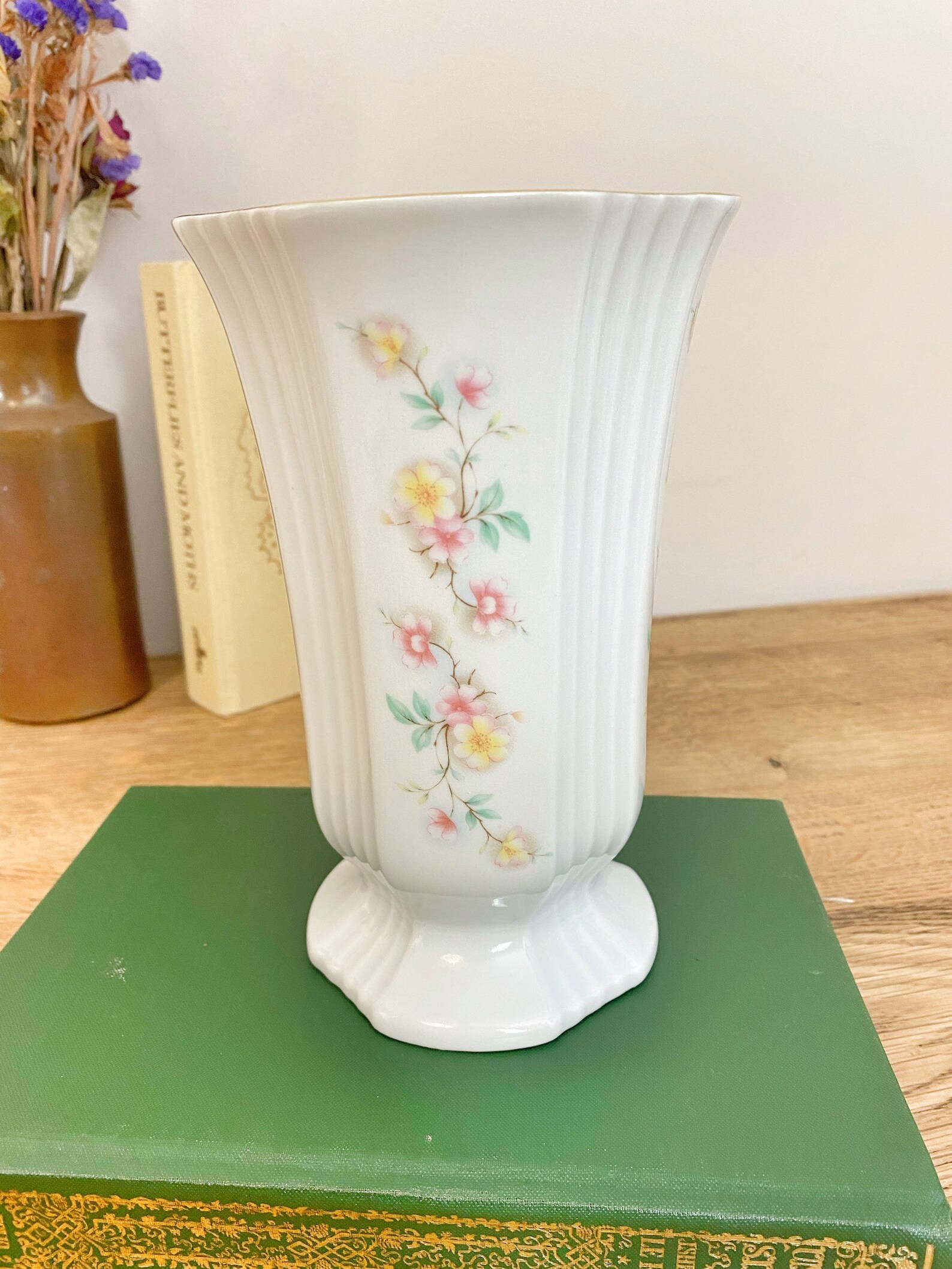 Vintage Alba Julia Vase Porcelain Decorative Flower Vase - Etsy