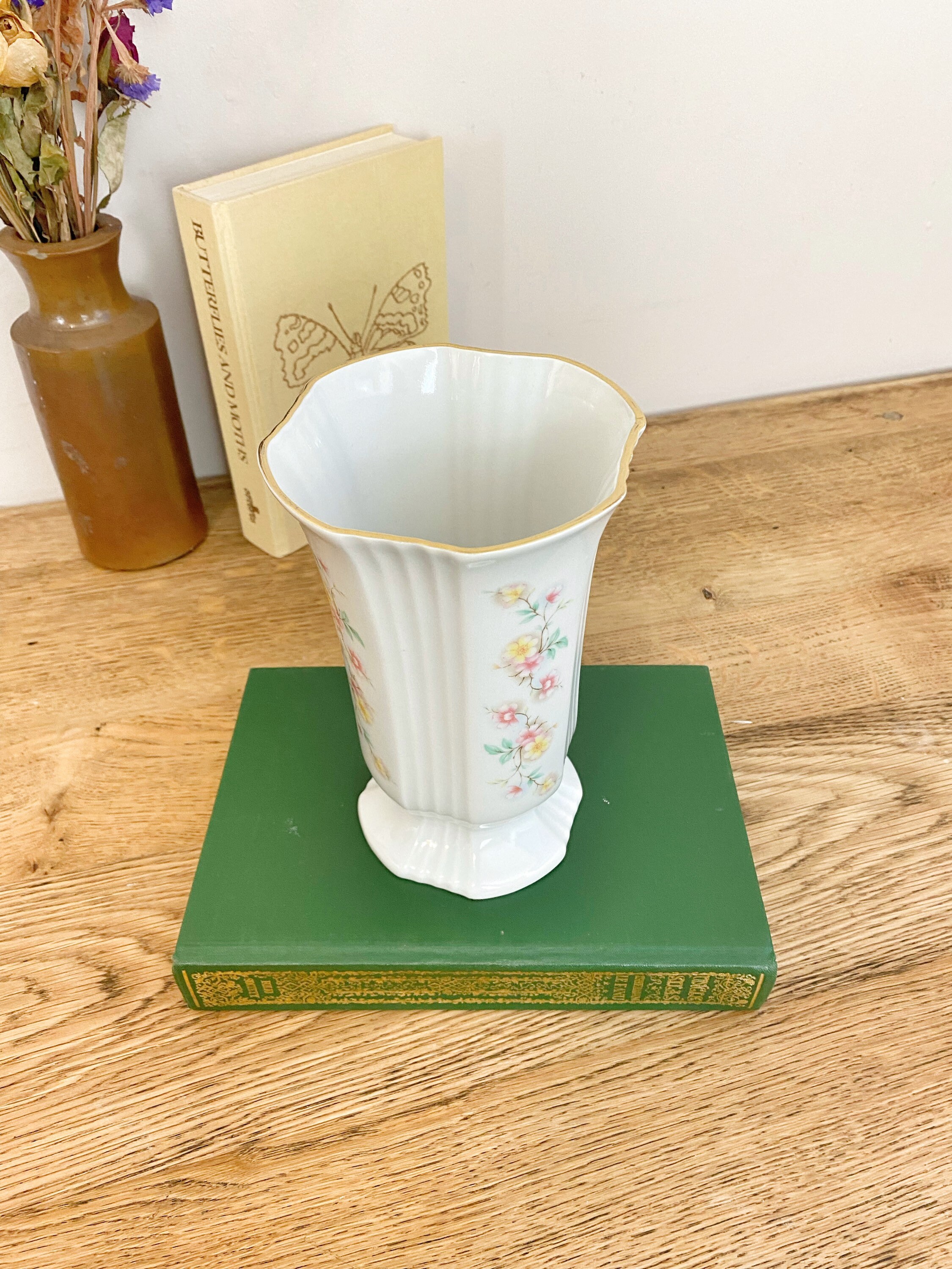 Vintage Alba Julia Vase Porcelain Decorative Flower Vase - Etsy