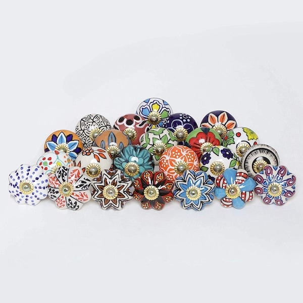 Ceramic Drawer Pulls - Etsy