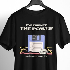 Old School PC Computer Floppy Disc T-shirt, Retro Vintage Floppy Disc ...