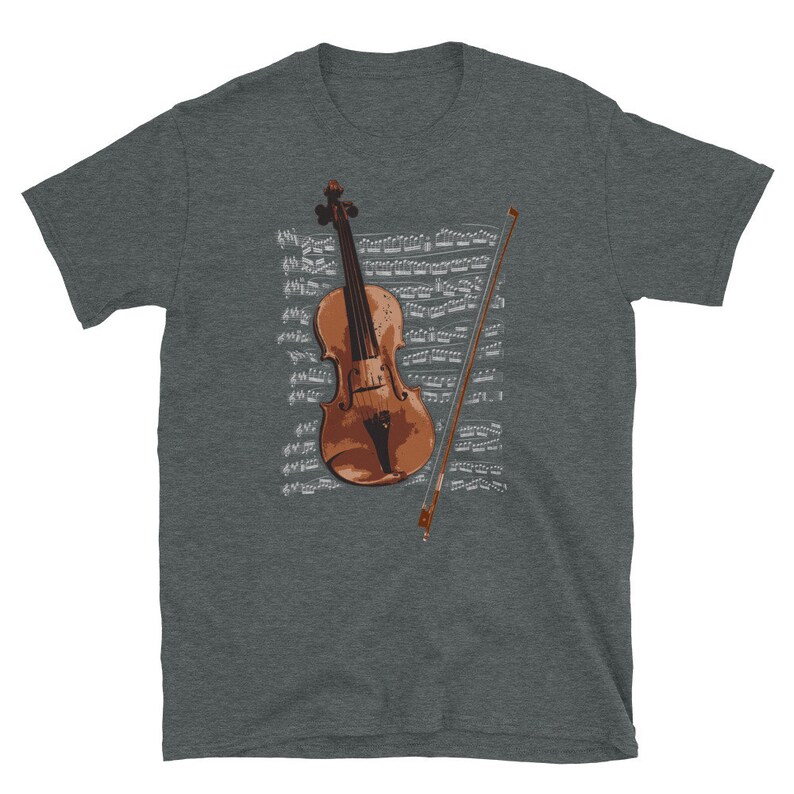 Violin Orchestra T-shirt Gift Violin Player Short-sleeve - Etsy