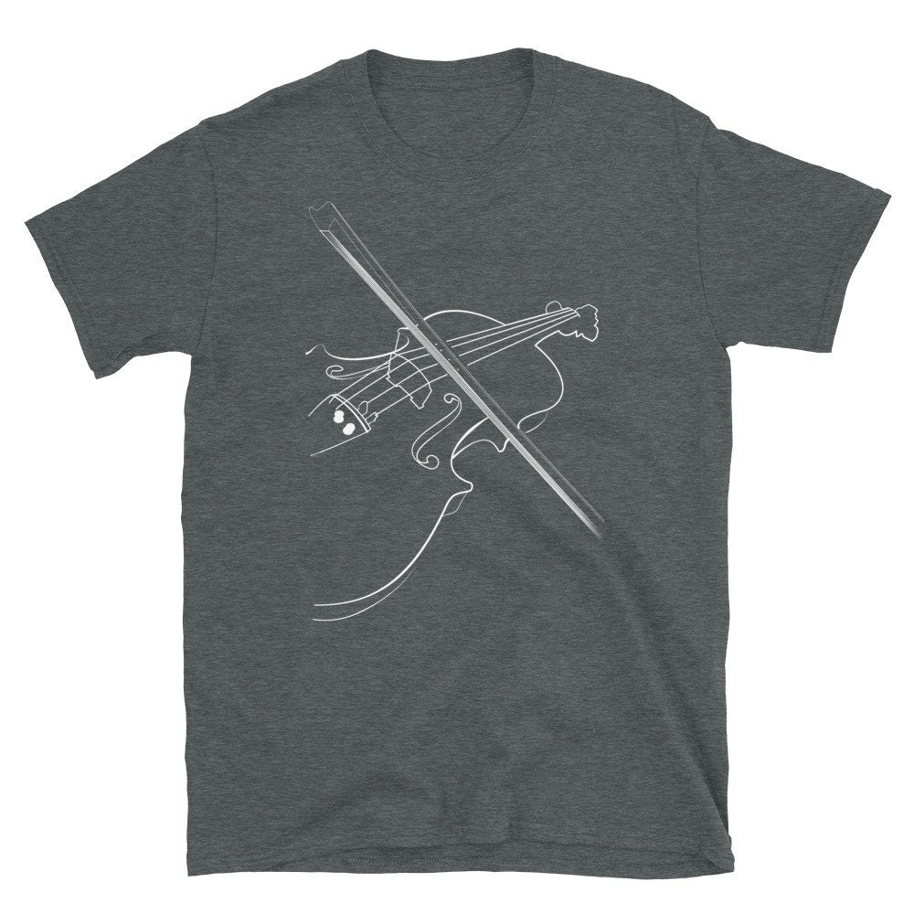 Violin Orchestra Shirt | Gift for String Player | Short-sleeve Unisex T ...