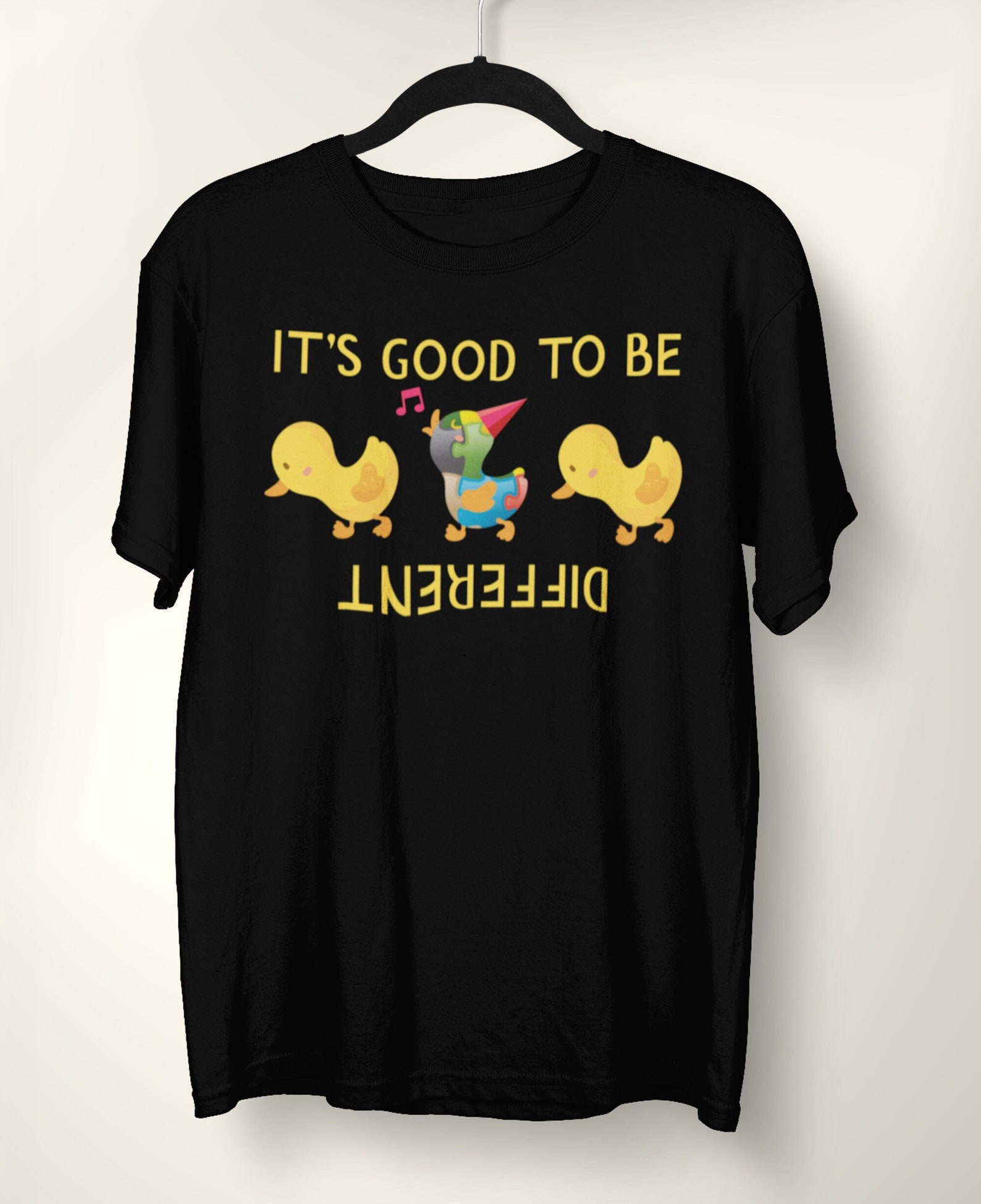 World Autism Awareness Day It's Good to Be Different Cute Chicken T ...