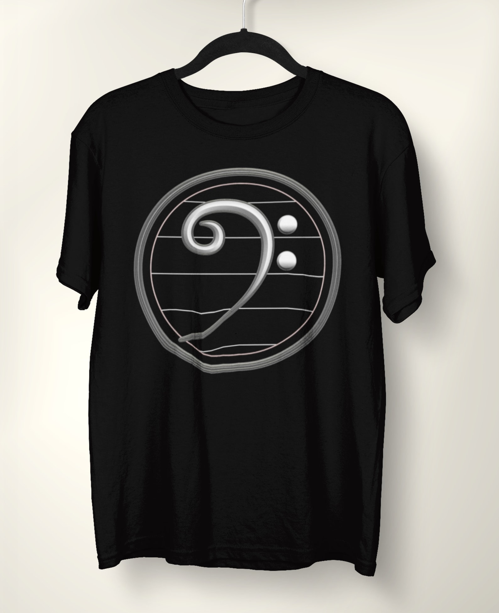 Bass Player Bass Clef Cotton Unisex T-shirt - Etsy