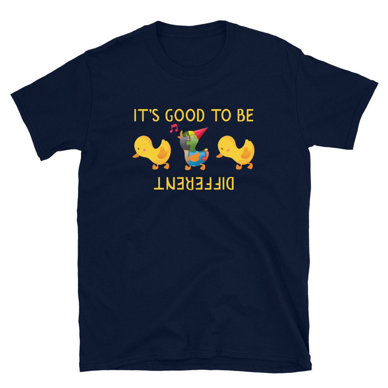 World Autism Awareness Day It's Good to Be Different Cute Chicken T ...