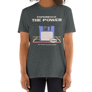 Old School PC Computer Floppy Disc T-shirt, Retro Vintage Floppy Disc ...