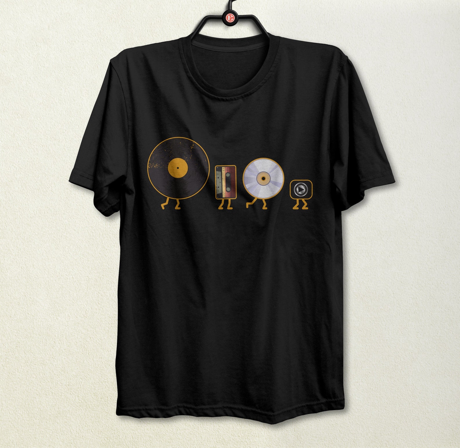 Vinyl T-shirt, Cassette Shirt, Never Forget Vinyl Record, Cassette, Cd ...