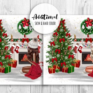 CHRISTMAS Digital Paper Pack, Winter Seamless Pattern, Fashion ...