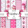STAY HOME Digital Paper Pack, Fashion Girl Seamless Pattern,beauty and ...