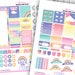Pastel Rainbow Printable Planner Weekly Kit Erin Condren - Etsy