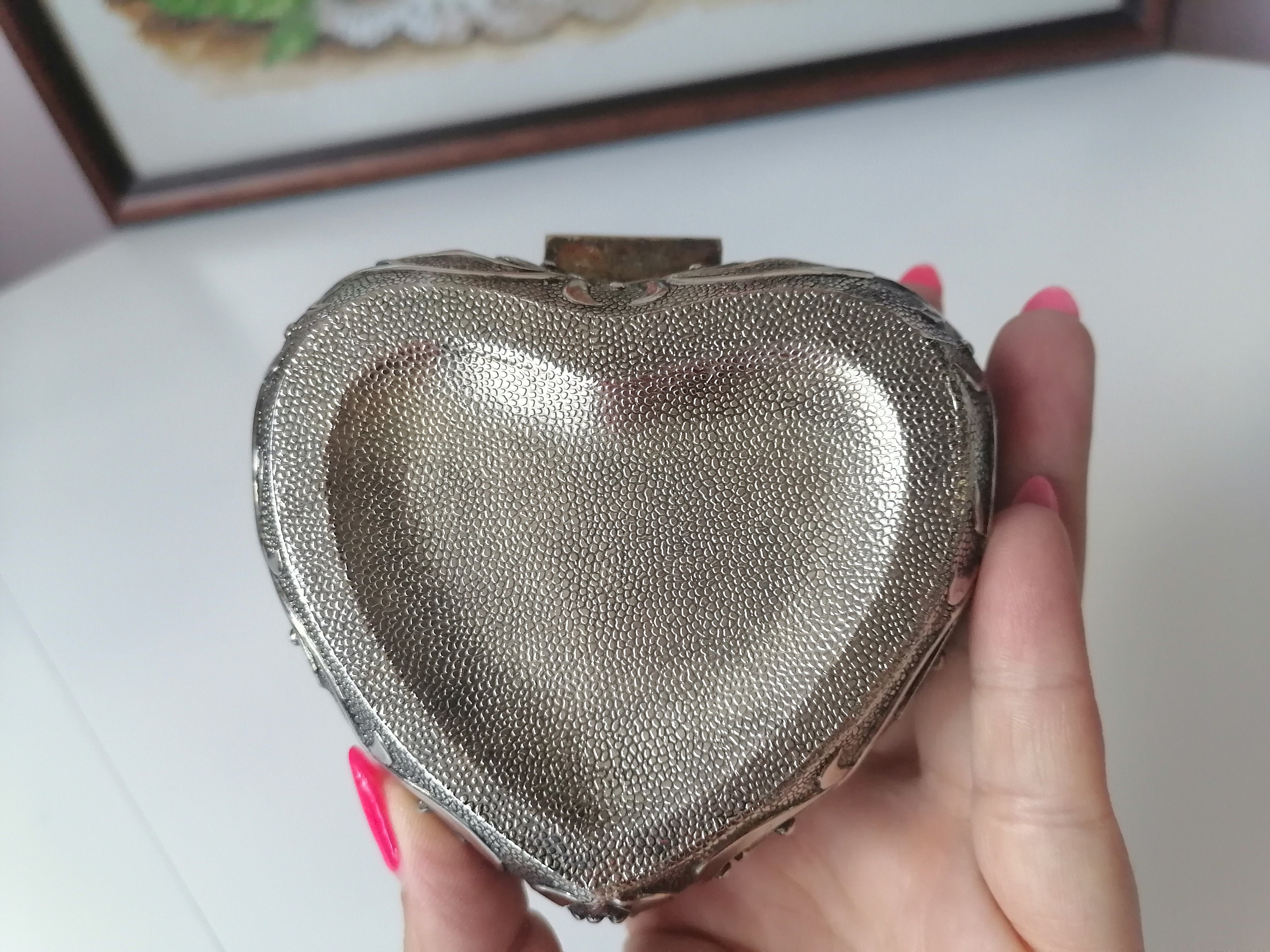 Metal Jewellery Box, Vintage Jewellery Box, Metal Jewelry, Тreasure Box ...