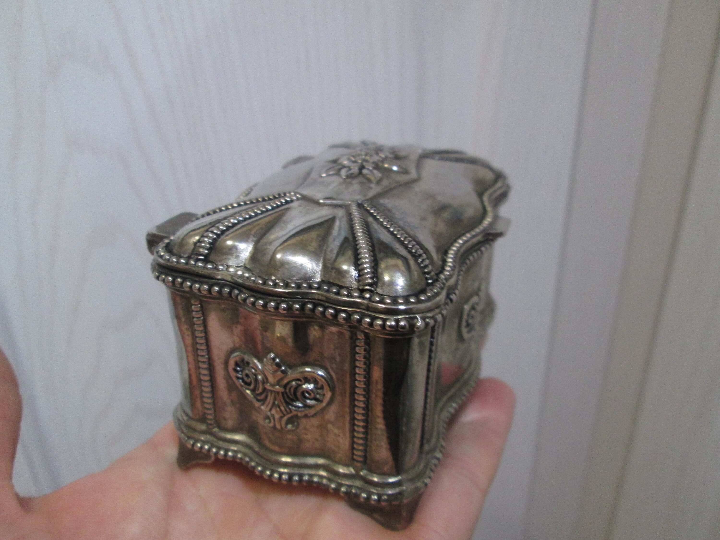 Metal Jewellery Box, Vintage Jewellery Box, Metal Jewelry, Тreasure Box ...