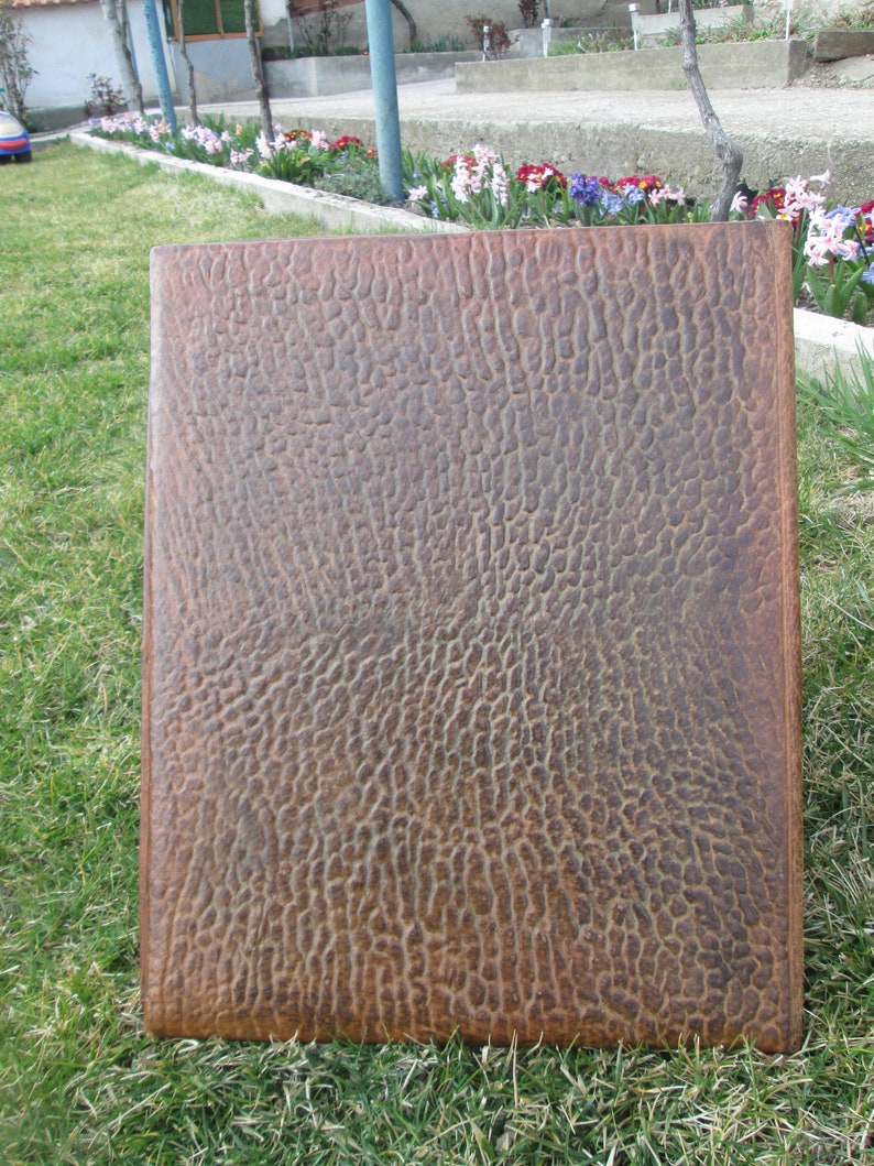 Genuine Leather Folder Embossed Leather Folder Vintage - Etsy