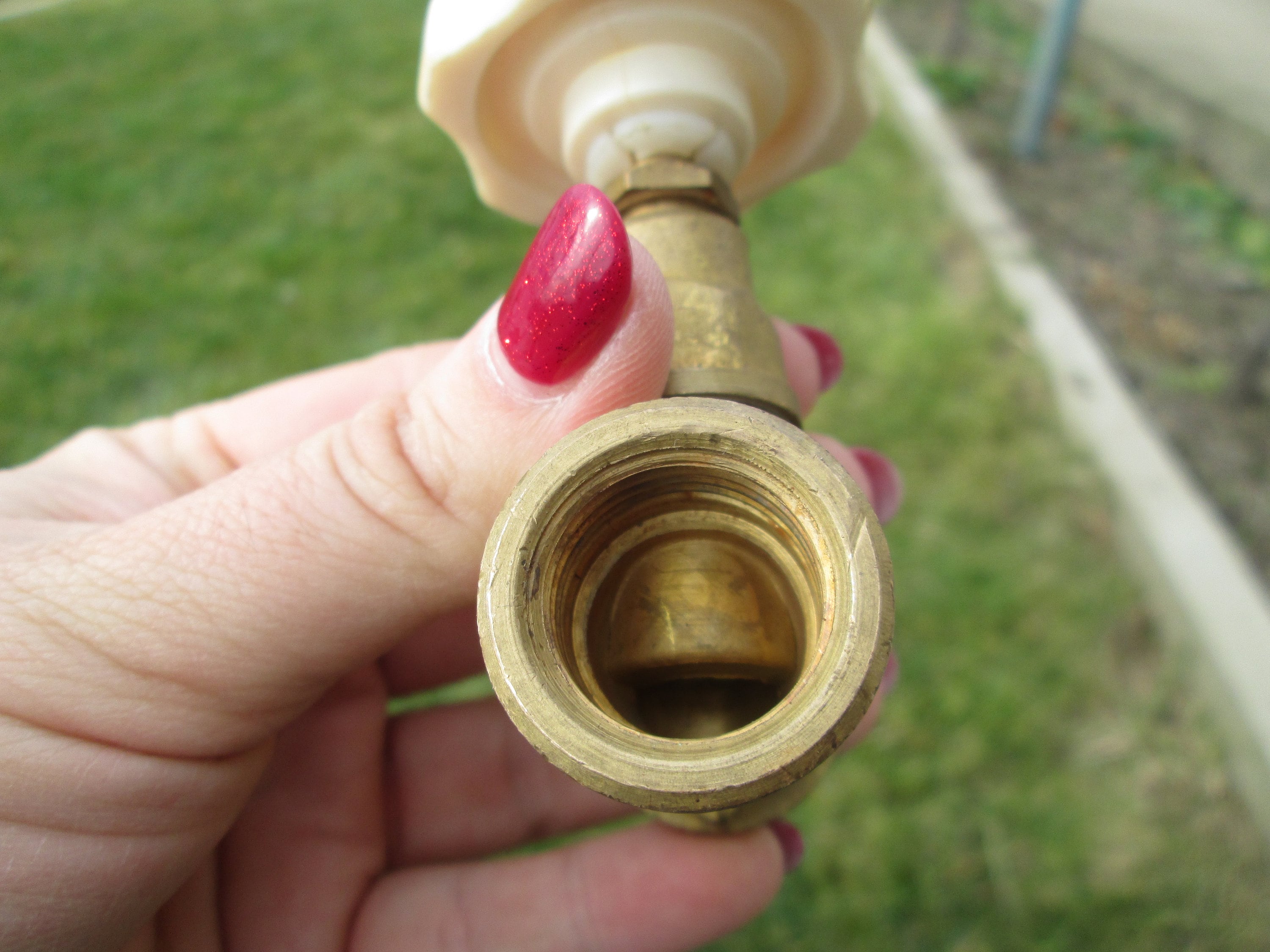 Vintage Brass Water Valve, Rustic Industrial Decor - Etsy