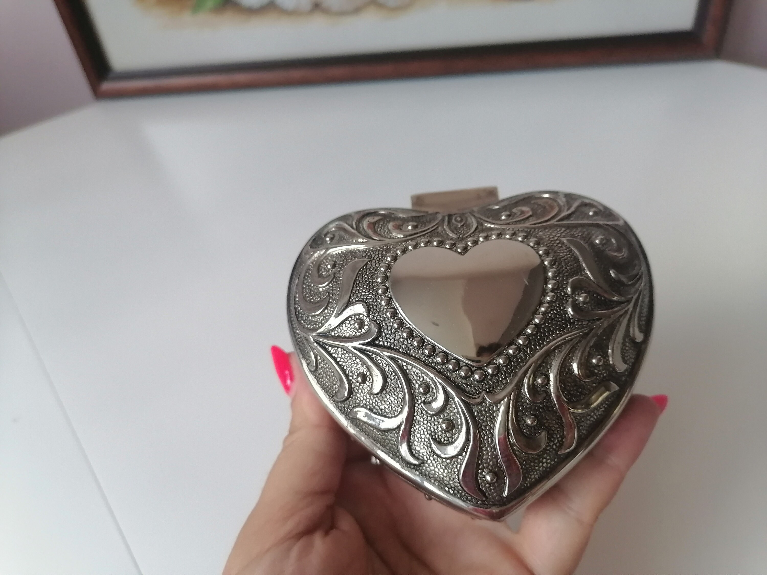 Metal Jewellery Box, Vintage Jewellery Box, Metal Jewelry, Тreasure Box ...