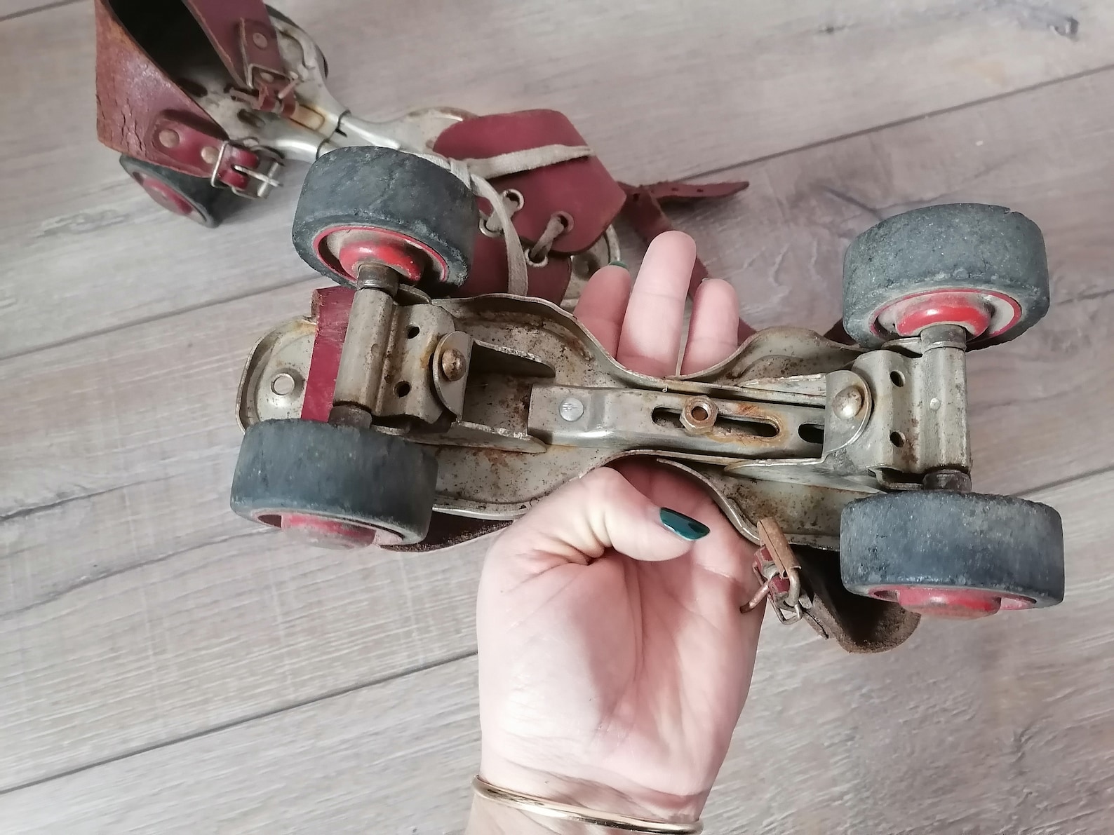 Vintage Roller-skates, Kids Skates, Metal Roller Skates, Roller Skates ...