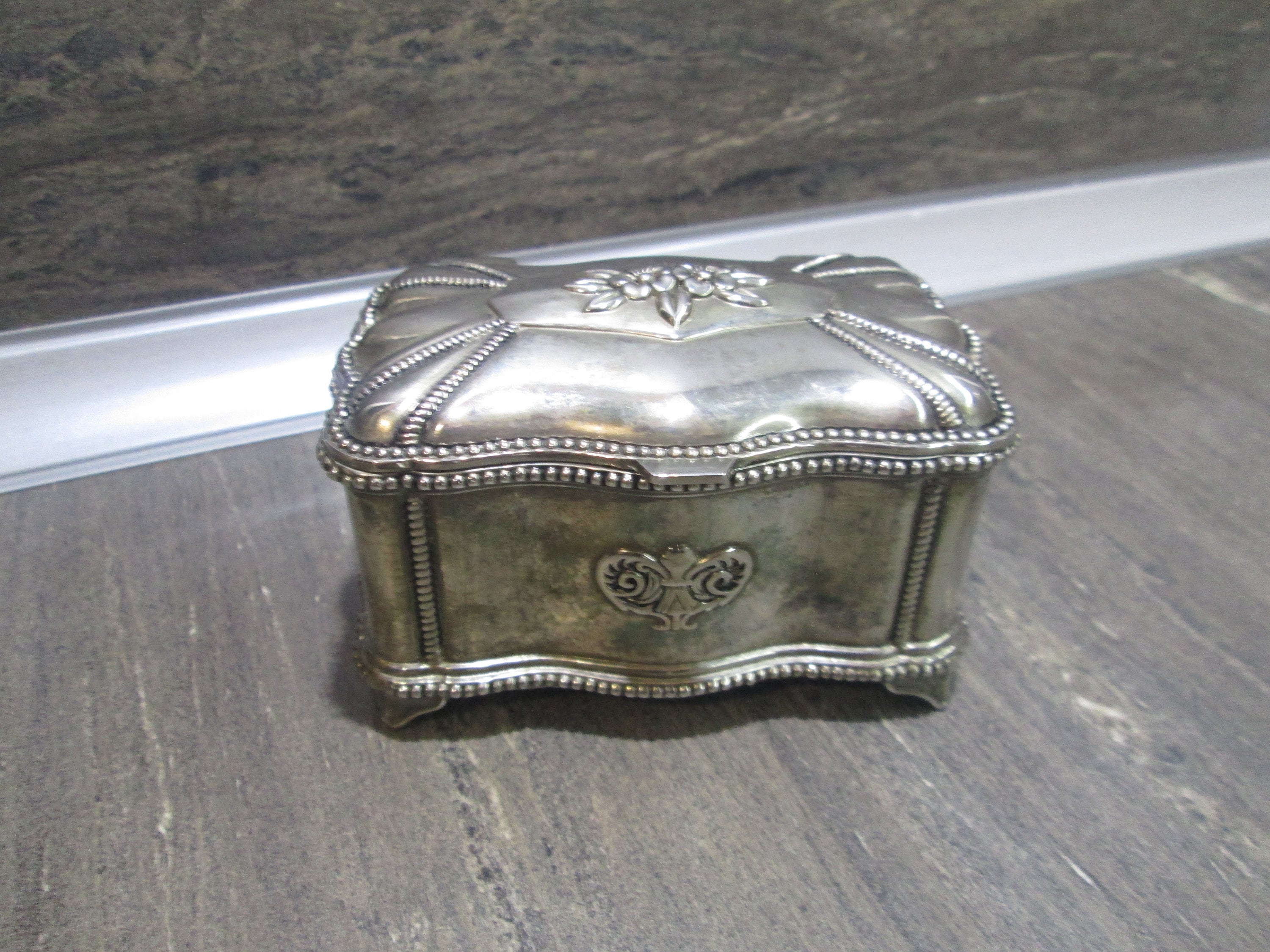 Metal Jewellery Box, Vintage Jewellery Box, Metal Jewelry, Тreasure Box ...