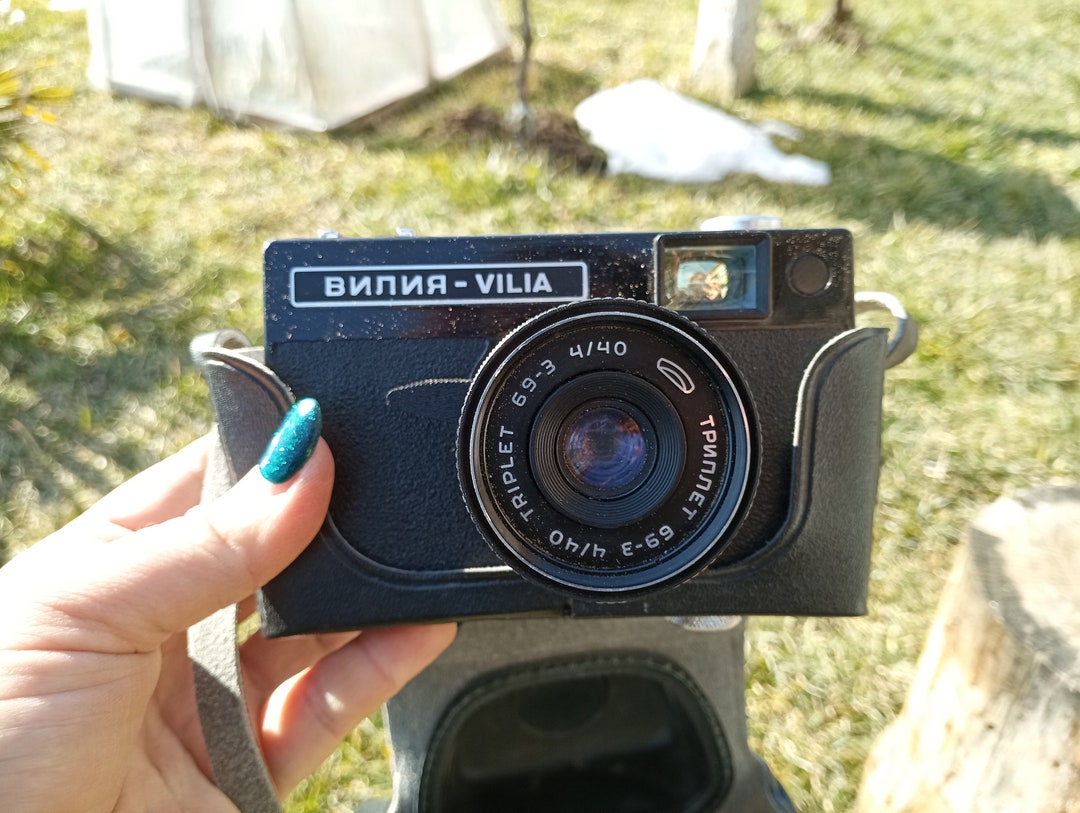 Vilia Camera, Vintage Russian Camera, USSR Camera, Working Soviet ...