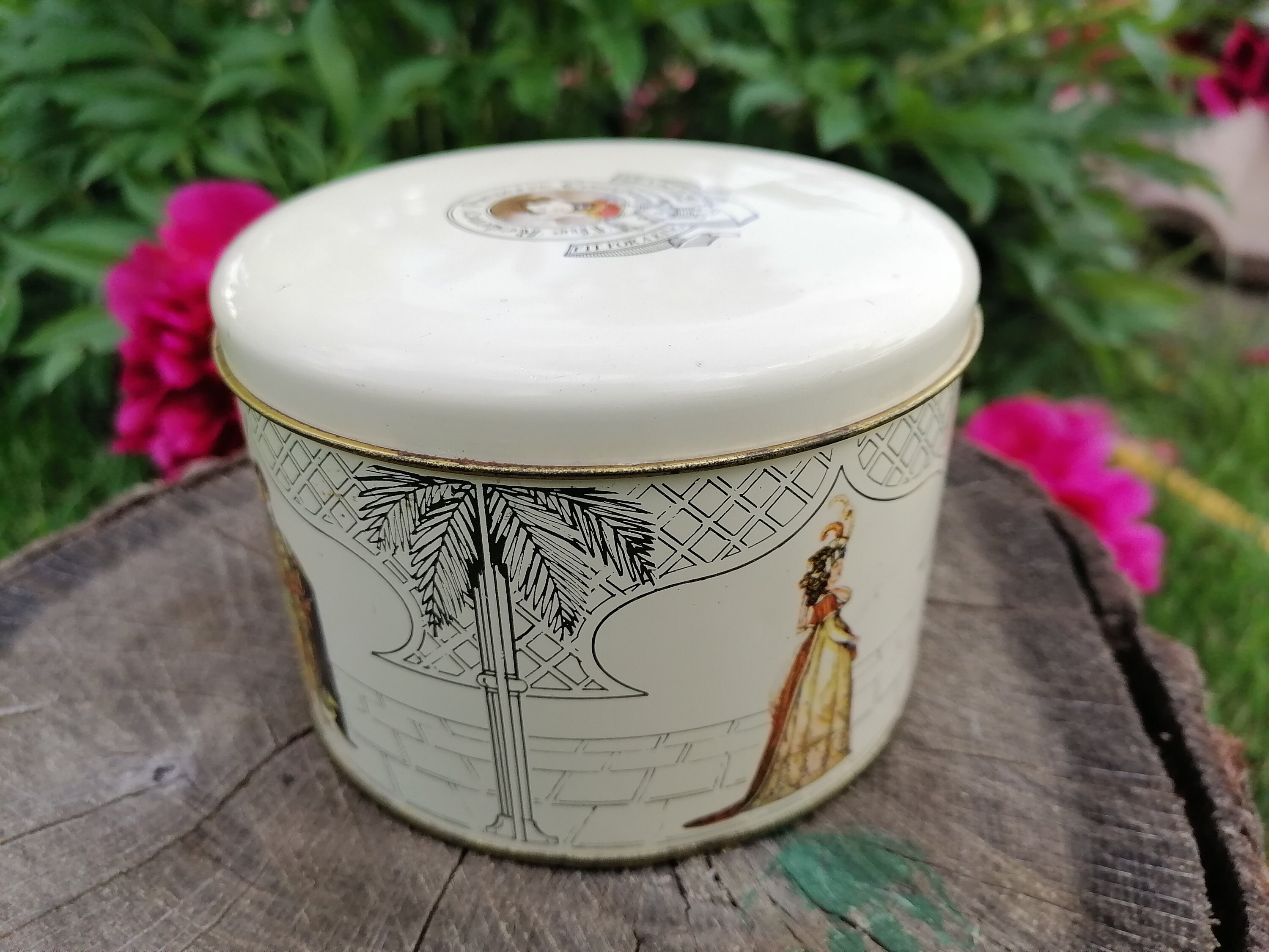 Metal Tea Box Vintage Spice Box Tin Box With Lid Тreasure - Etsy