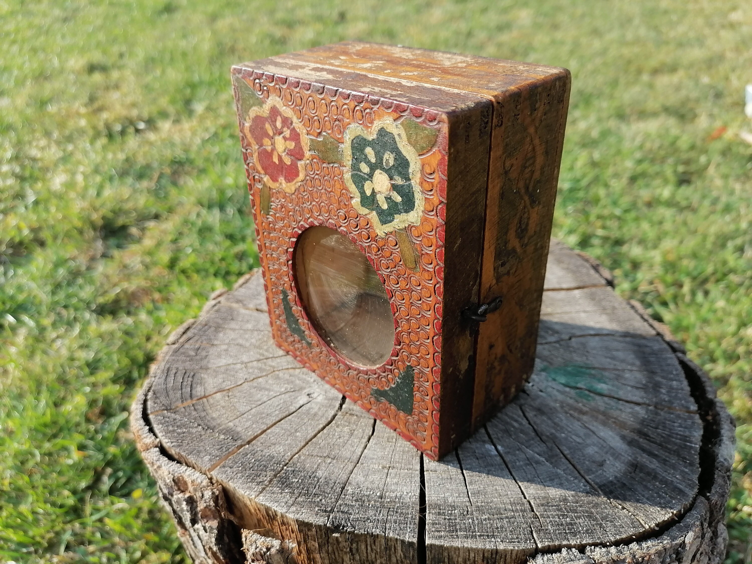 Antique Clock Box, Wooden Clock Box, Wooden Clock Case, Wall Clock Box ...