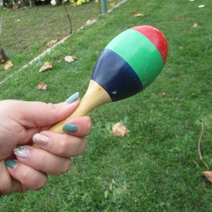 Vintage Maracas, Musical Instruments, Shaking Musical Instruments, Hand ...