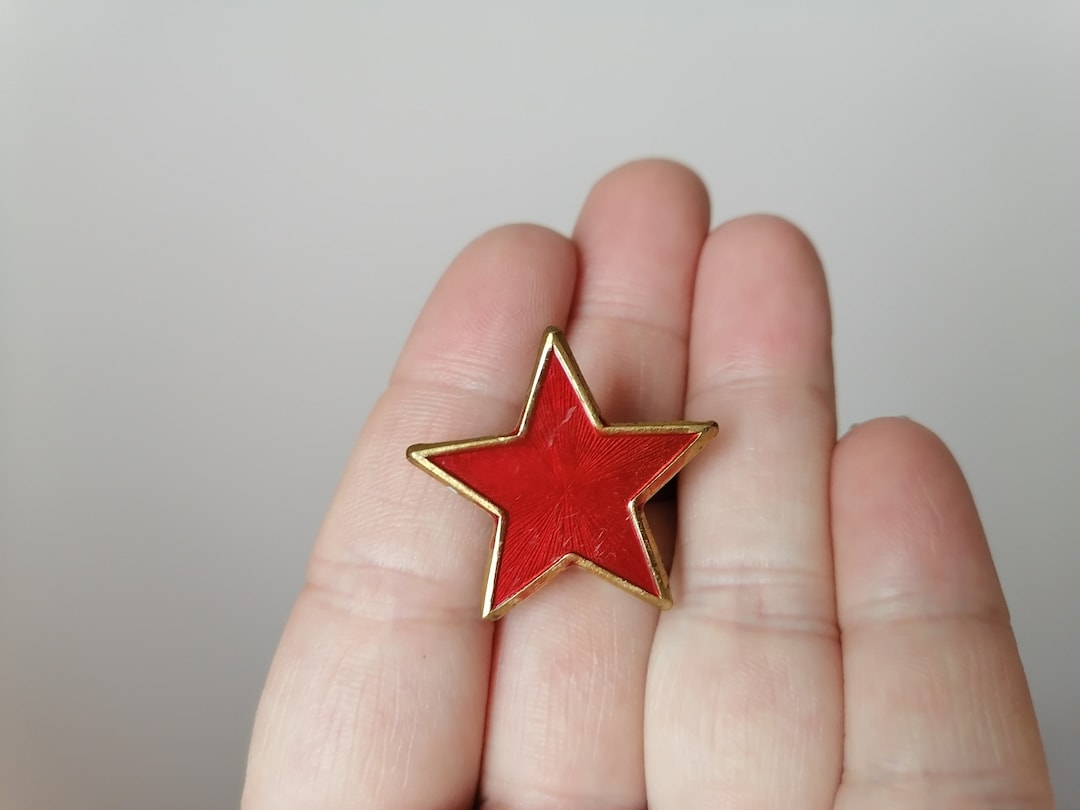 Soviet Red Star, Vintage Red Star, Red Army Star, Star From Army Hat ...