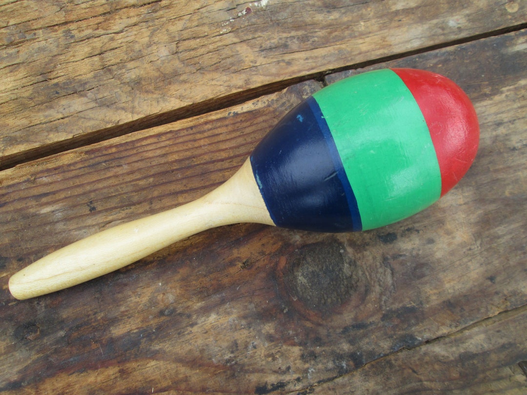 Vintage Maracas, Musical Instruments, Shaking Musical Instruments, Hand ...